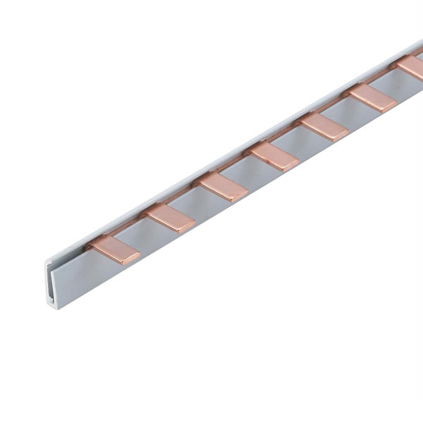 China Busbar for 1p 2p 3p 4p C45 MCB Flexible Busbar 4p Copper Busbar ...